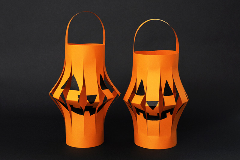 Pumpkin Paper Lantern Kids Crafts Fun Craft Ideas FirstPalette