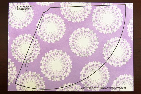 Printable Cone Hat Craft Recipes How To s FirstPalette
