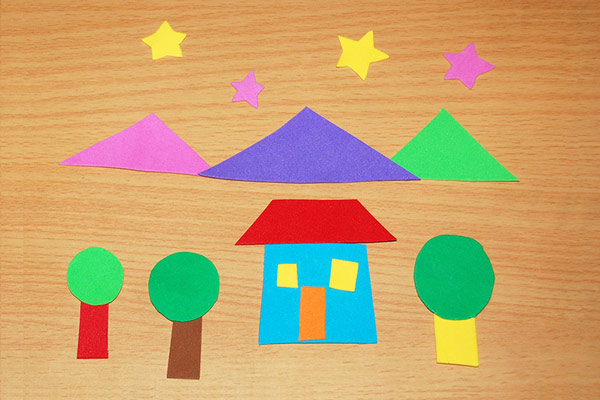 Many Shapes Picture Kids Crafts Fun Craft Ideas FirstPalette