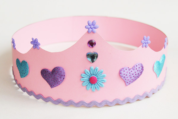 Paper Crown Kids Crafts Fun Craft Ideas FirstPalette