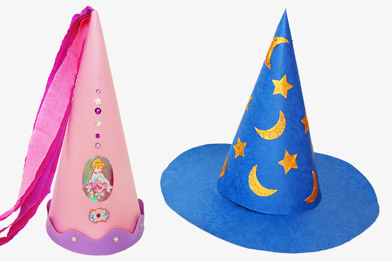 Tall Cone Hat Craft Recipes How To s FirstPalette